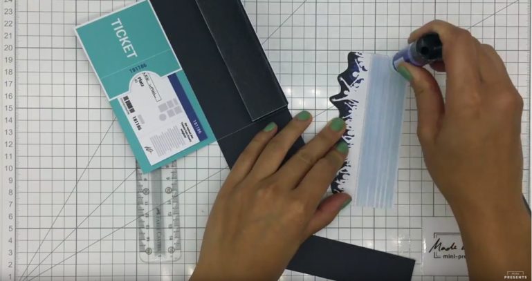 DIY Gutschein für Konzertkarten basteln - mini-presents Blog