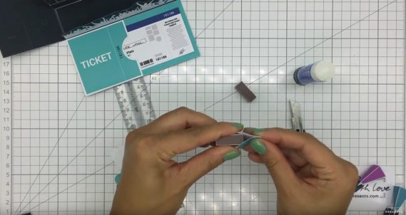 DIY Gutschein für Konzertkarten basteln - mini-presents Blog