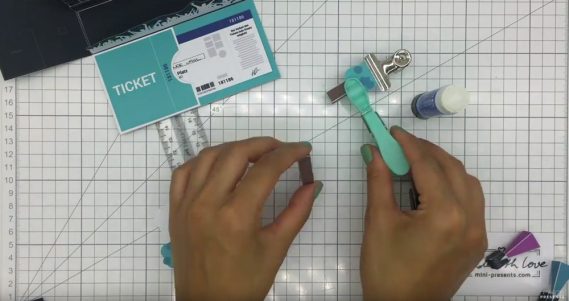 DIY Gutschein für Konzertkarten basteln - mini-presents Blog