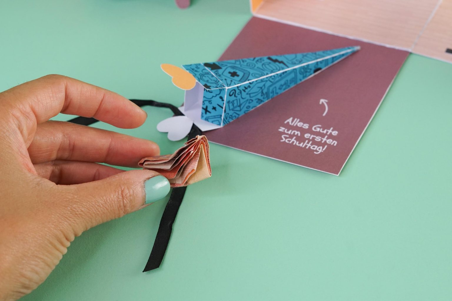 Geldgeschenk zur Einschulung selber machen | mini-presents Blog