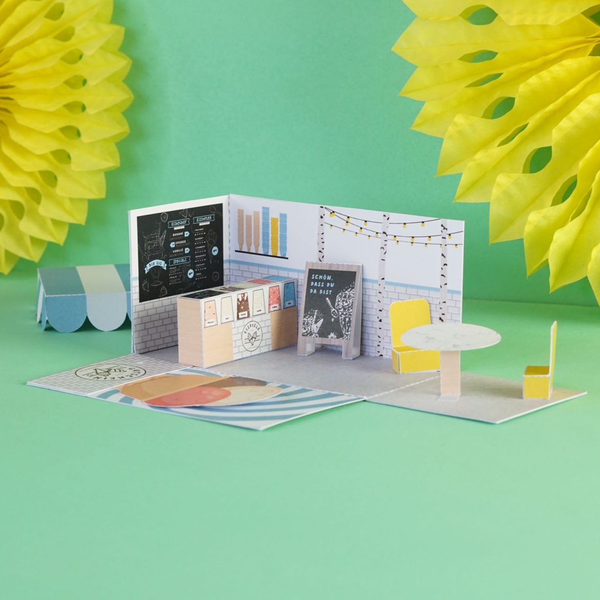 Gutschein zum Eis essen ausdrucken und basteln | mini-presents Blog